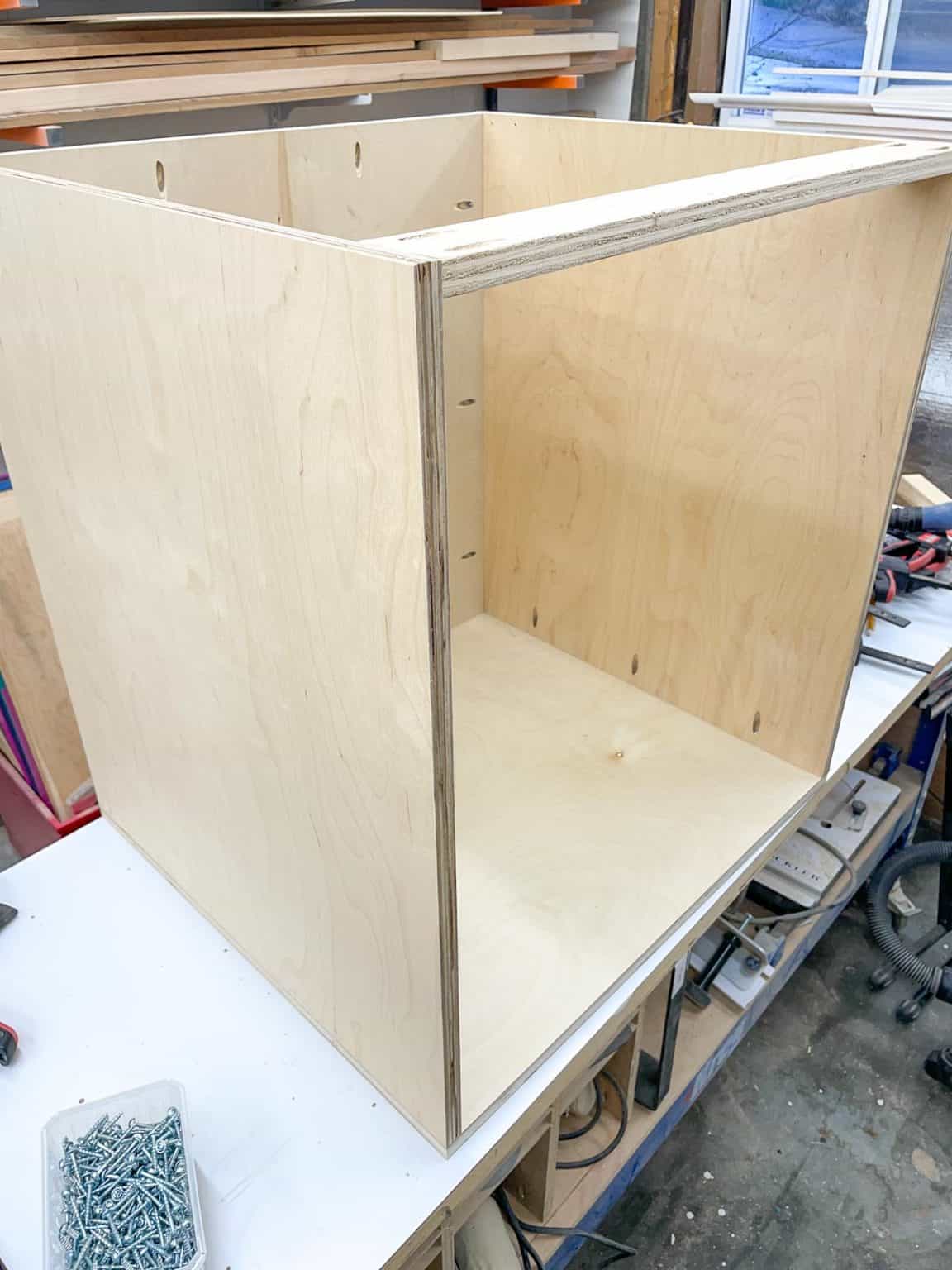 DIY Router Table Cabinet with Plans - The Handyman's Daughter