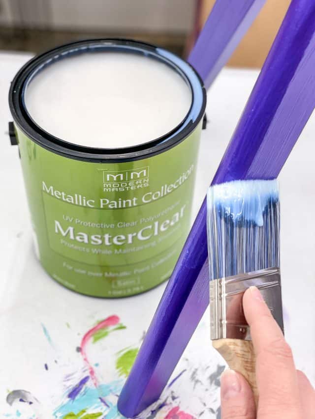 5 Tips for Using Metallic Furniture Paint Like a Pro - The Handyman's ...