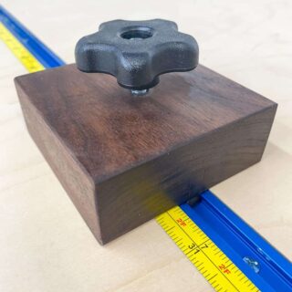 Miter Saw Stop Block - 3 Different Methods - The Handyman's Daughter