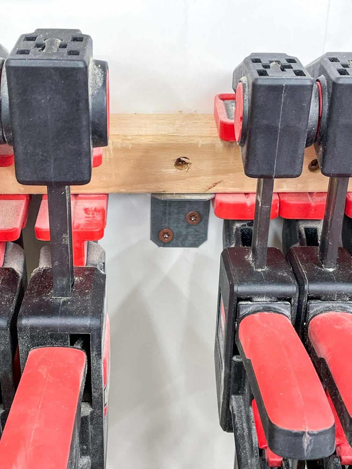 3 DIY Clamp Rack Ideas for your Workshop - The Handyman's Daughter