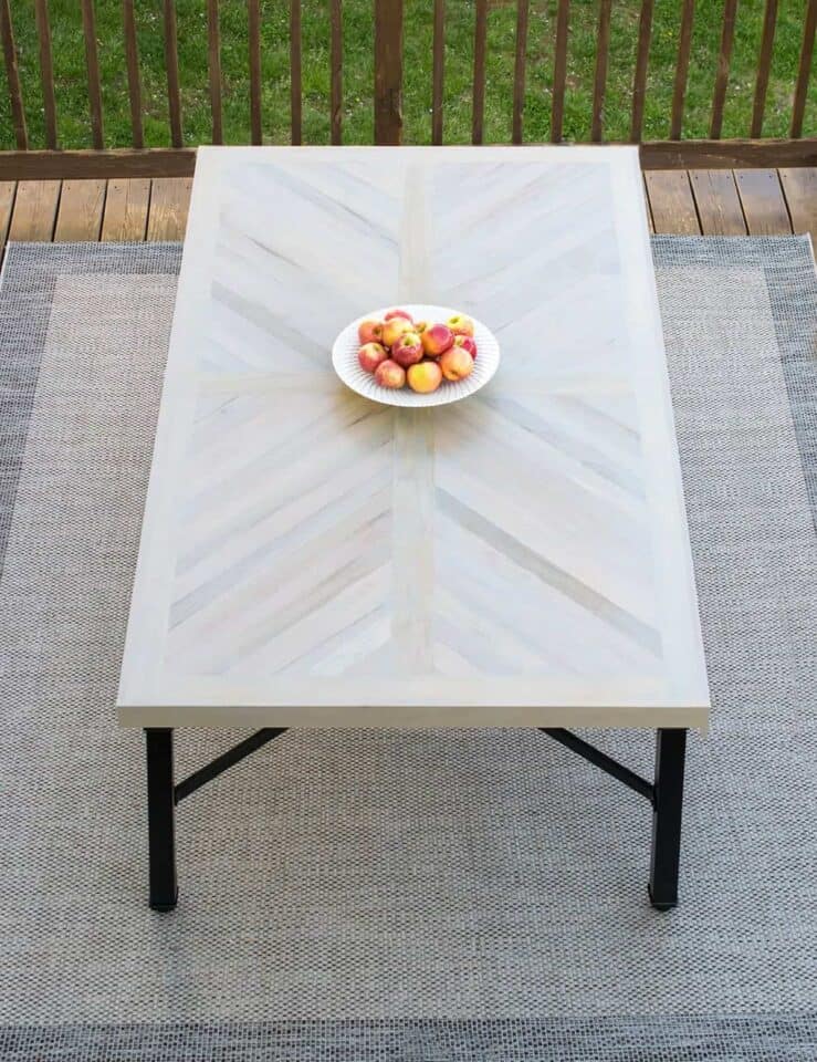 20 DIY Outdoor Table Ideas for Your Deck or Patio - The Handyman's Daughter