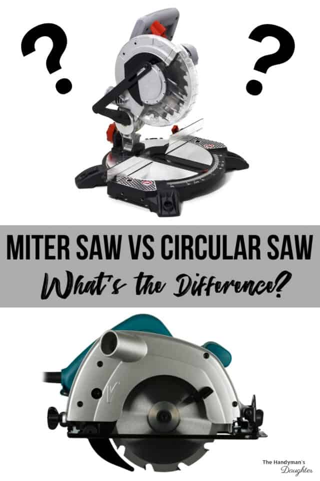 Miter Saw vs Circular Saw - What's the Difference? - The Handyman's ...