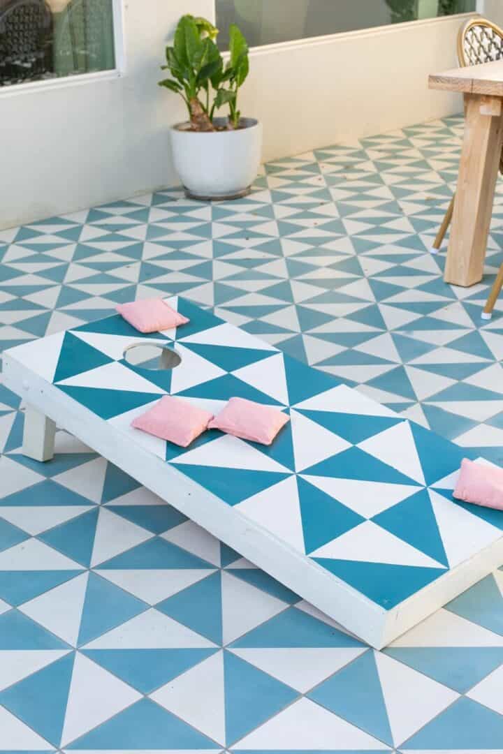 15 Creative DIY Cornhole Board Designs - The Handyman's Daughter