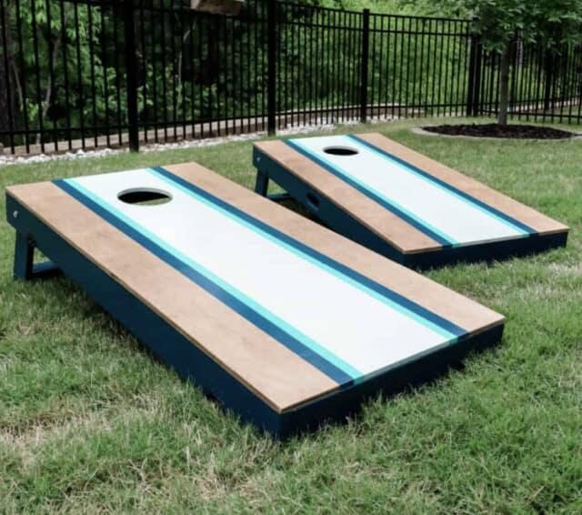 15 Creative DIY Cornhole Board Designs - The Handyman's Daughter