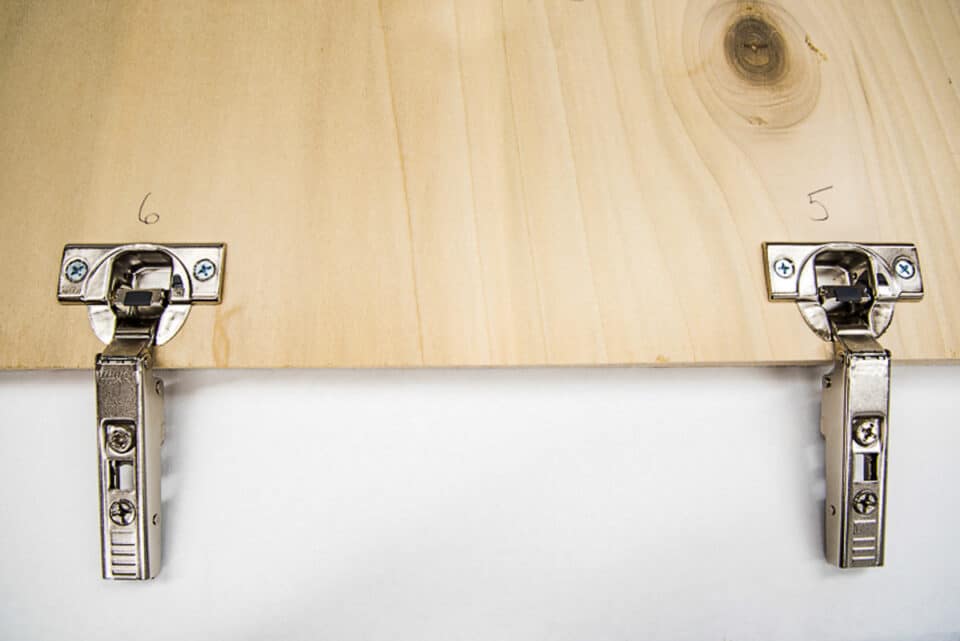 How to Drill Holes for Cabinet Hinges - The Handyman's Daughter