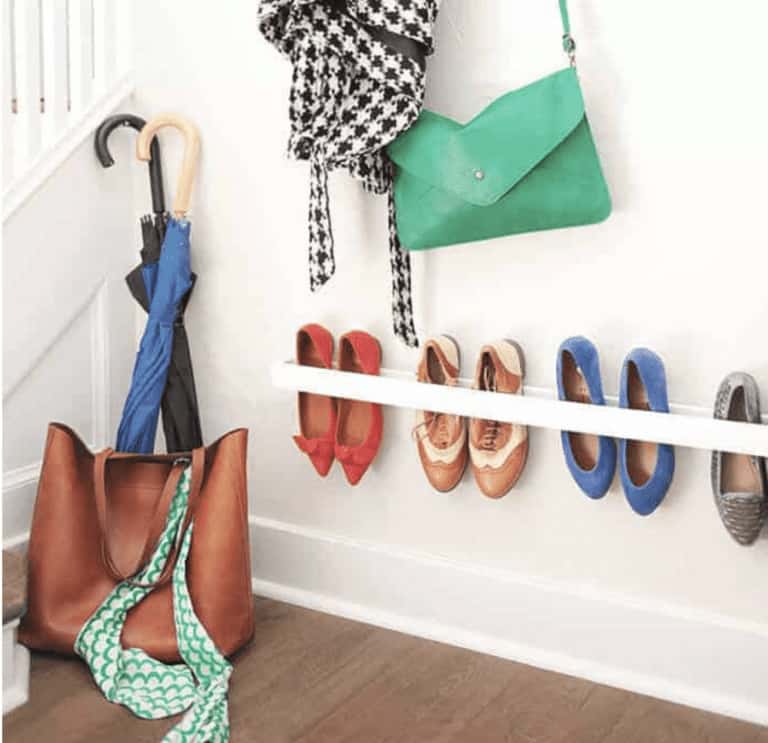 31 Clever DIY Shoe Storage Ideas - The Handyman's Daughter