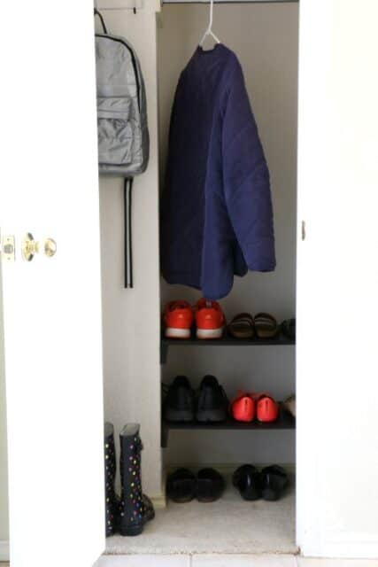 30 Clever DIY Shoe Storage Ideas - The Handyman's Daughter