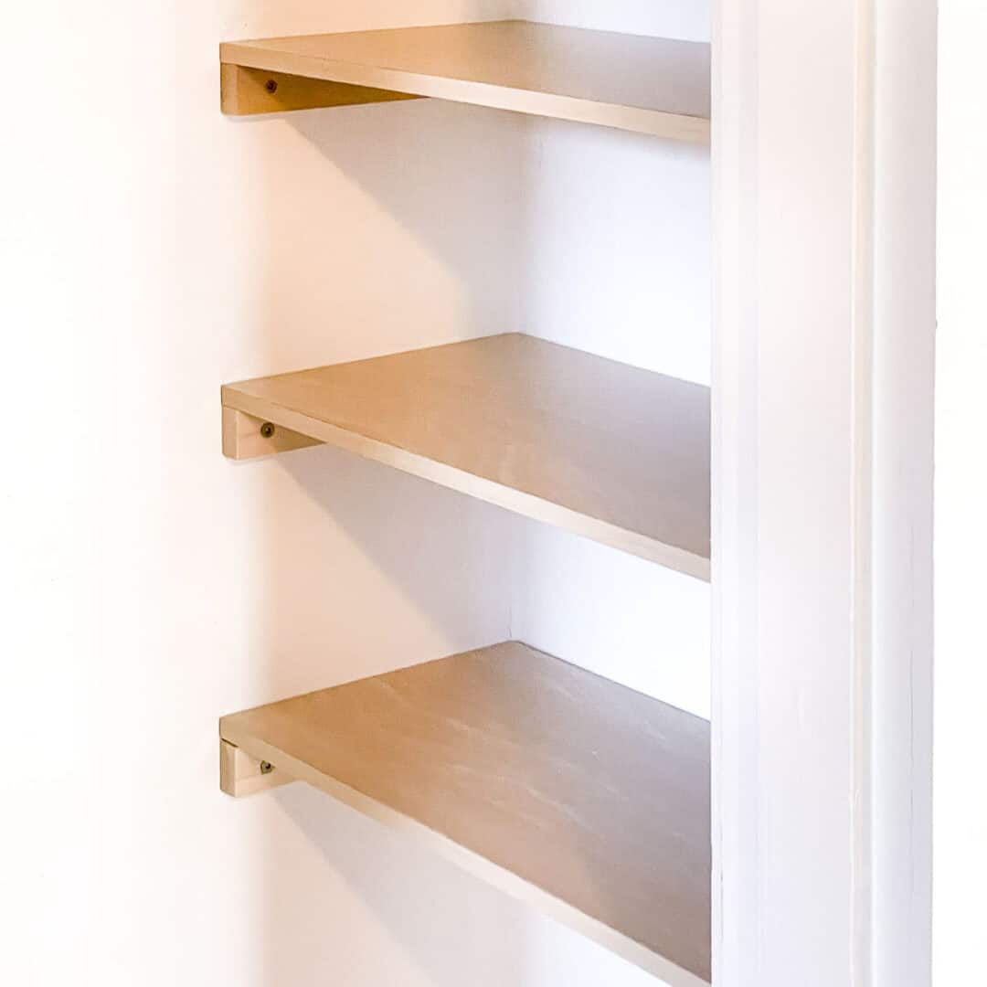 Between the Studs Shelves for Your Garage or Shed - The Handyman's Daughter