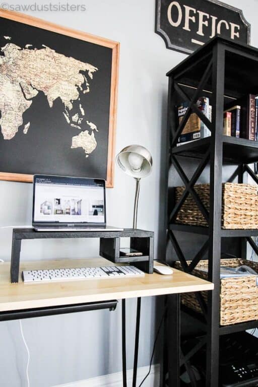 17 Smart & Simple DIY Laptop Stand Ideas - The Handyman's Daughter