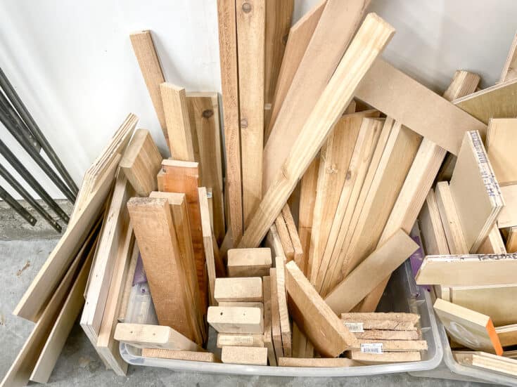 DIY Outdoor Shelves for Plants & Supplies - The Handyman's Daughter