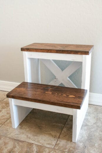 15 Easy DIY Step Stool Ideas for Kids and Adults - The Handyman's Daughter