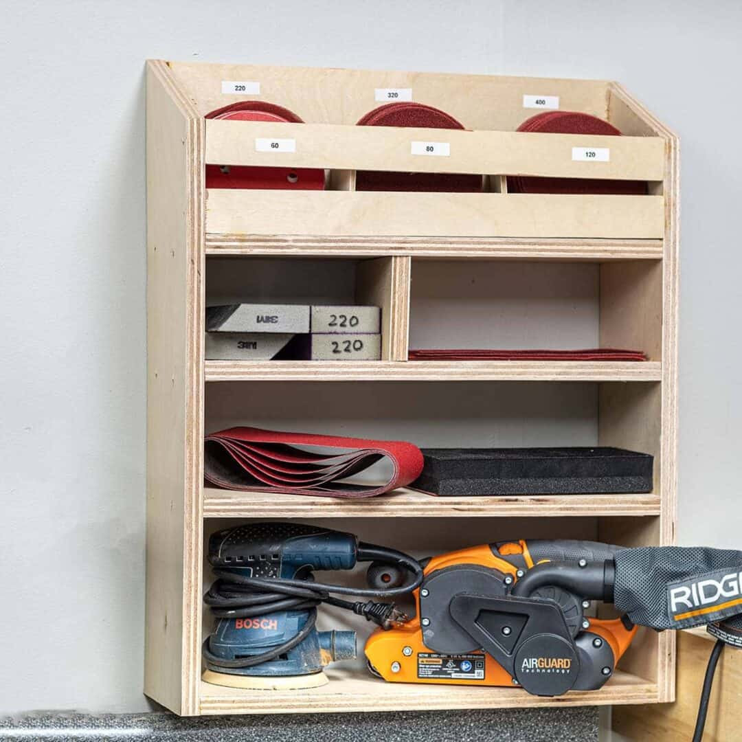 10 Smart Sandpaper Storage Ideas to Buy or DIY - The Handyman's Daughter