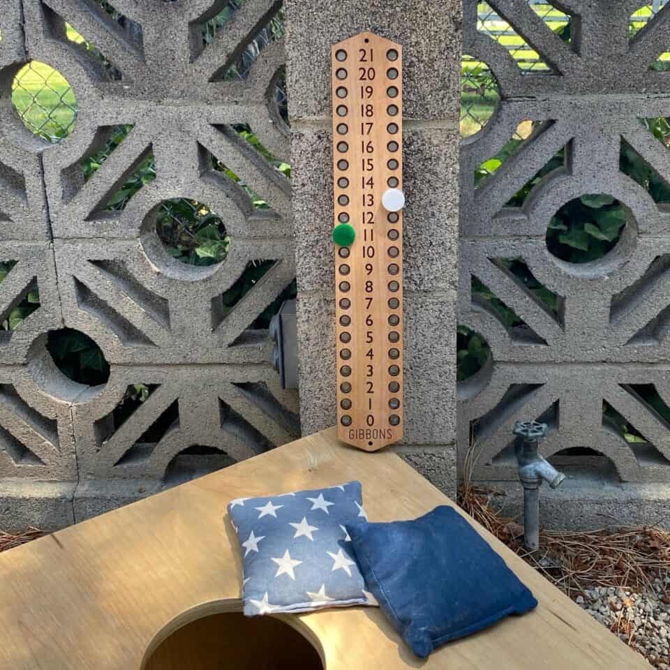 10 Cornhole Score Keeper Ideas to Buy or DIY - The Handyman's Daughter