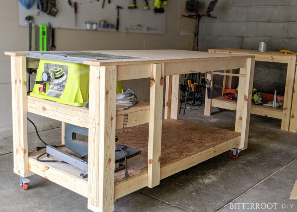 17 DIY Workbench Plans for Your Garage or Workshop - The Handyman's ...