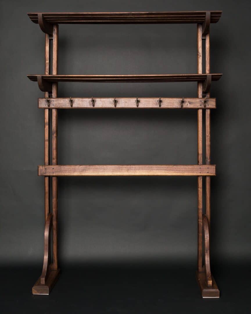 15 Amazing DIY Hall Tree Ideas with Plans - The Handyman's Daughter