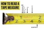 How to Read a Tape Measure - Tips, Tricks & Mistakes to Avoid - The Handyman's Daughter