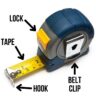 How to Read a Tape Measure - Tips, Tricks & Mistakes to Avoid - The Handyman's Daughter