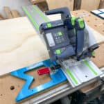 How to Use a Track Saw Square - The Handyman's Daughter