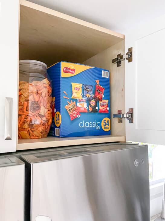 How to Make an Above Fridge Cabinet - The Handyman's Daughter