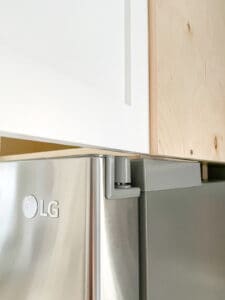How to Make an Above Fridge Cabinet - The Handyman's Daughter