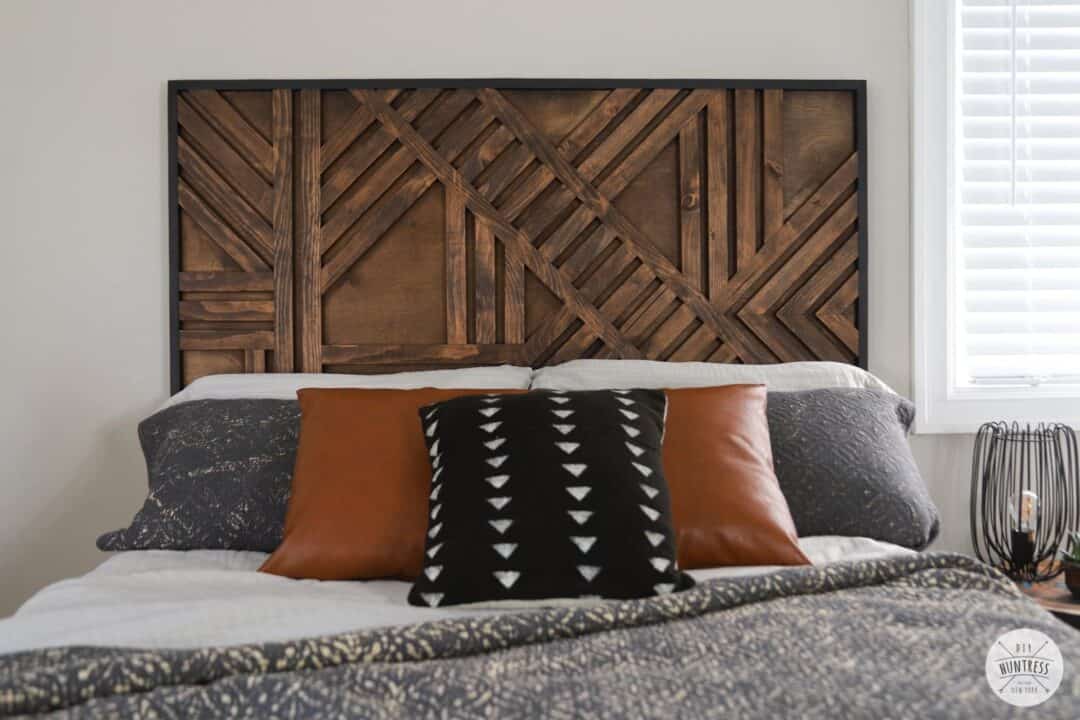 20 Easy DIY Headboard Ideas for your Bedroom - The Handyman's Daughter
