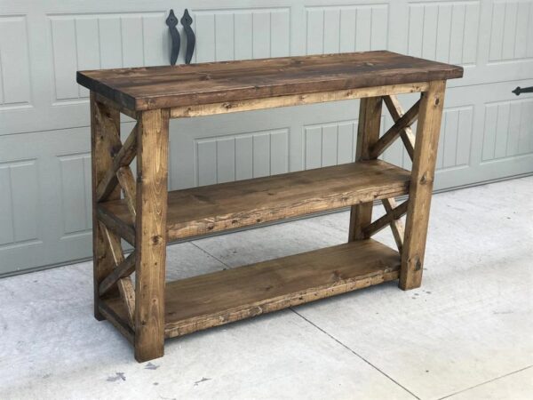 20 Creative DIY Console Table Designs You'll Love - The Handyman's Daughter