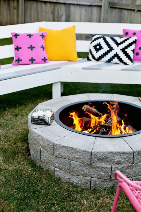 21 Easy DIY Fire Pit Ideas You Can Make this Weekend - The Handyman's ...