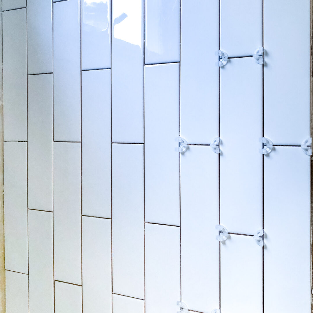 How to Install Vertical Subway Tile - The Handyman's Daughter