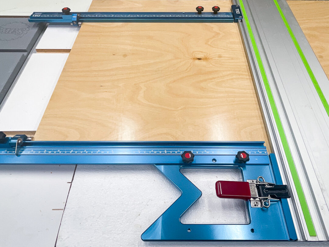 How to Use Track Saw Parallel Guides - The Handyman's Daughter