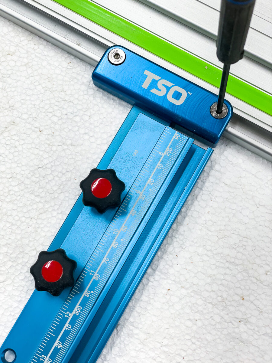 How to Use Track Saw Parallel Guides - The Handyman's Daughter