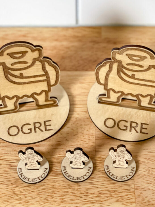 How to Paint Fill Laser Engraving - The Handyman's Daughter