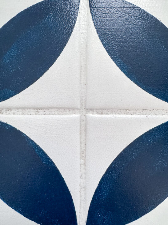 Painted Tile Floor 5 Years Later - How Does It Look Now? - The Handyman ...