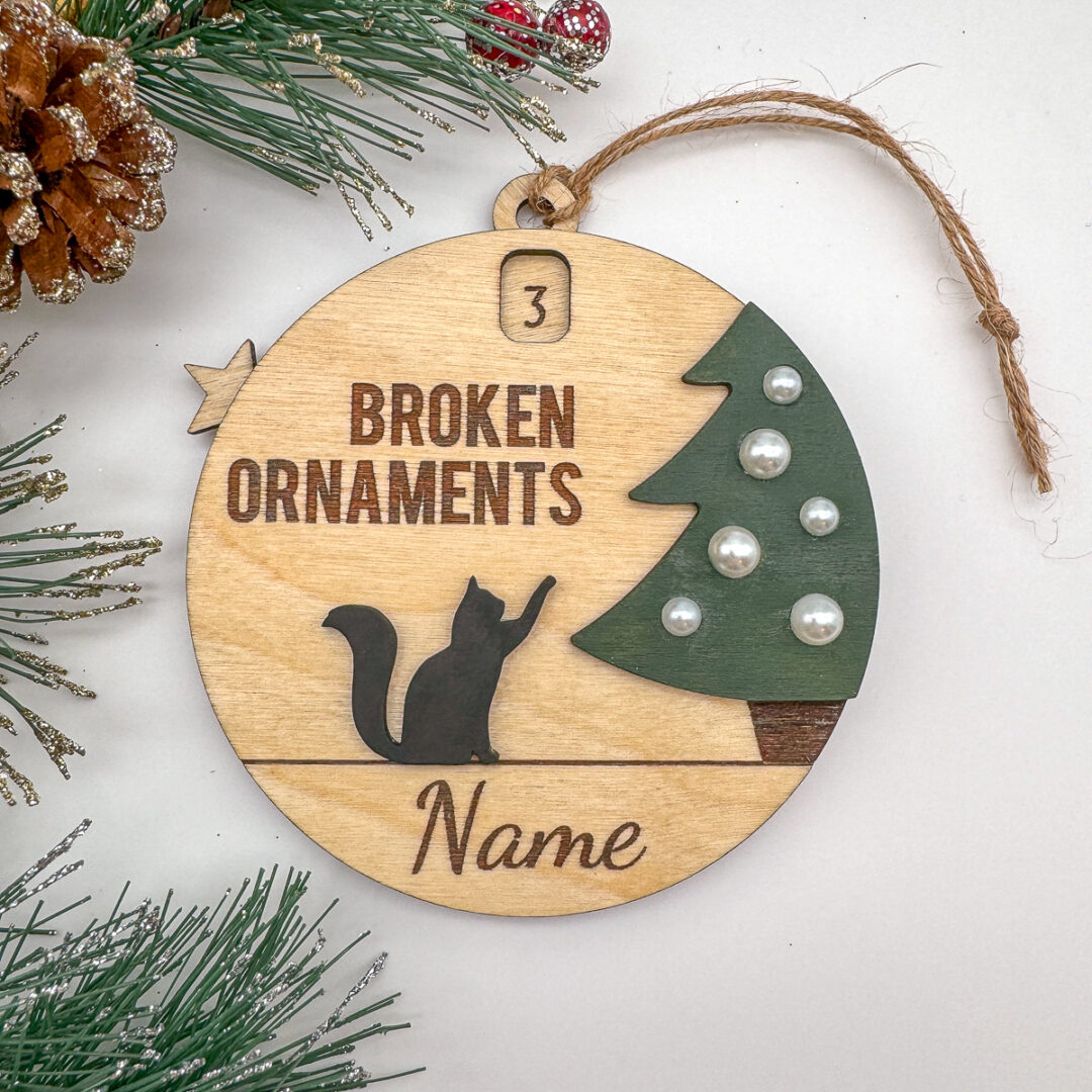 3 Unique Laser Cut Christmas Ornament Ideas - The Handyman's Daughter