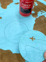 DIY Coin Holder Display for the Wall - The Handyman's Daughter