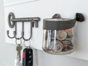 DIY Coin Holder Display for the Wall - The Handyman's Daughter