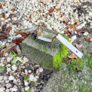 How to Remove Fence Post Concrete without Digging - The Handyman's Daughter