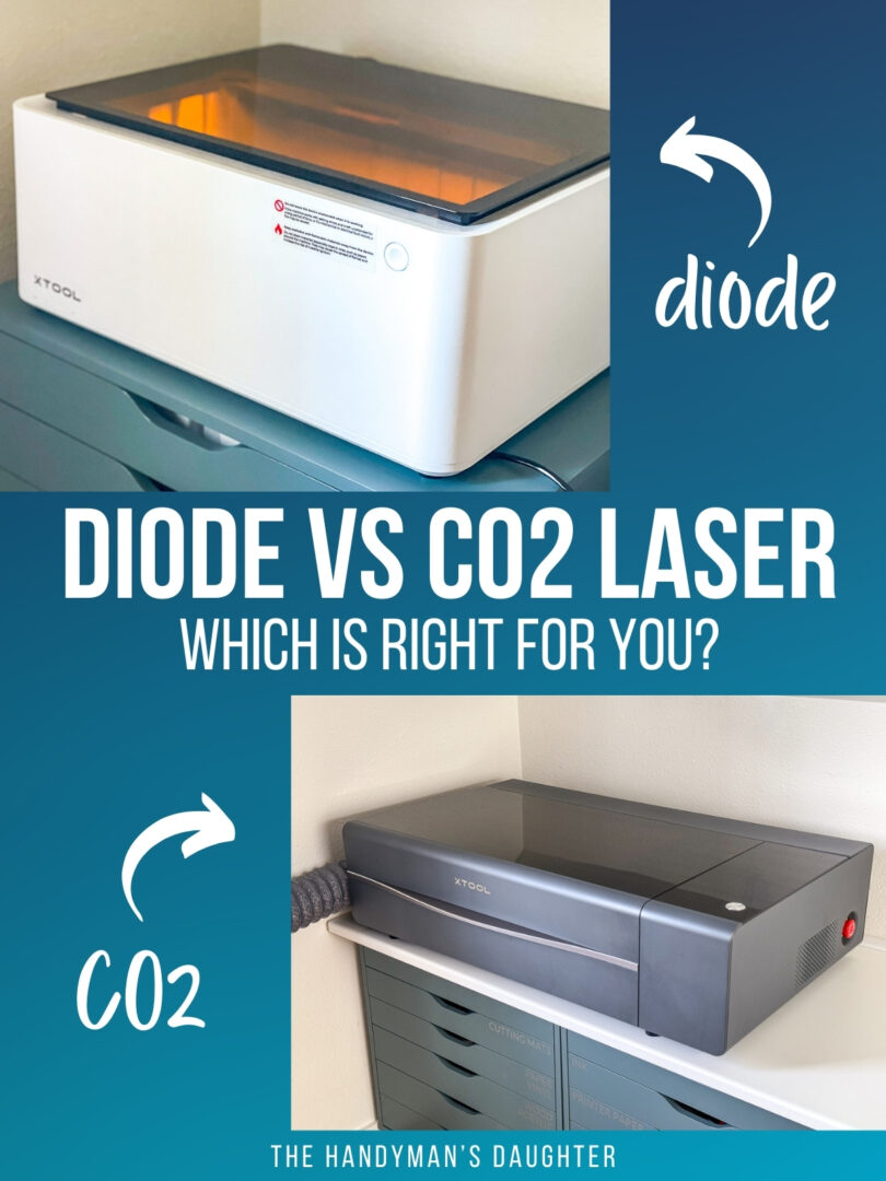 Diode vs CO2 Laser: What's the Difference? - The Handyman's Daughter