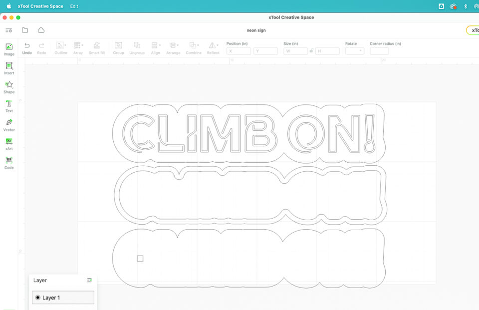 DIY LED Neon Sign [No Soldering Required!] - The Handyman's Daughter