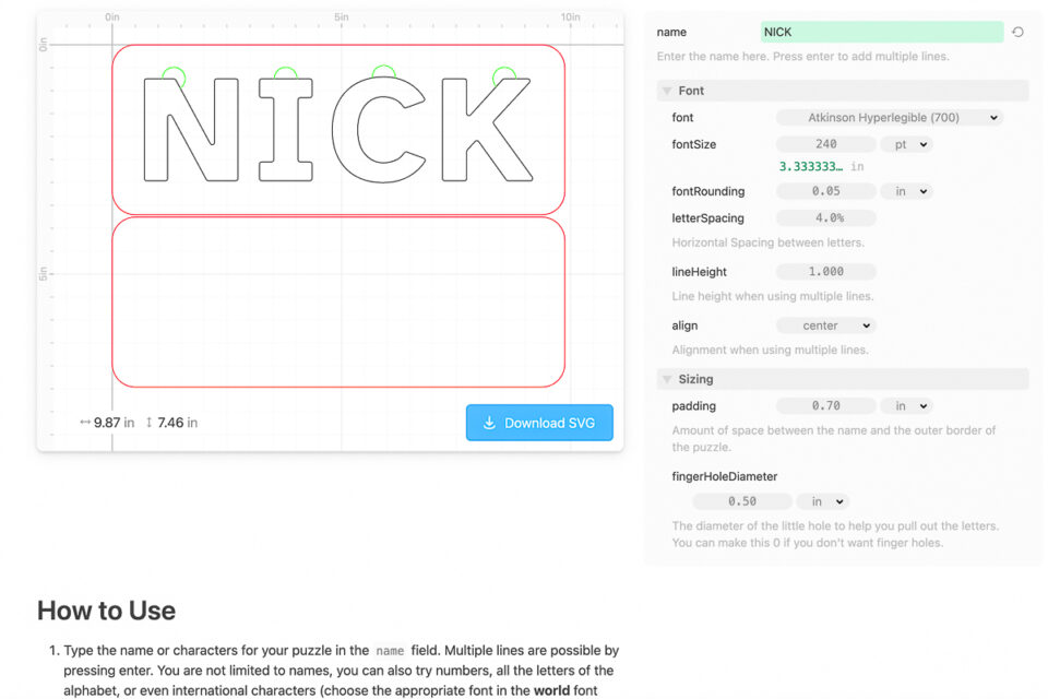 DIY Personalized Wooden Name Puzzles - The Handyman's Daughter