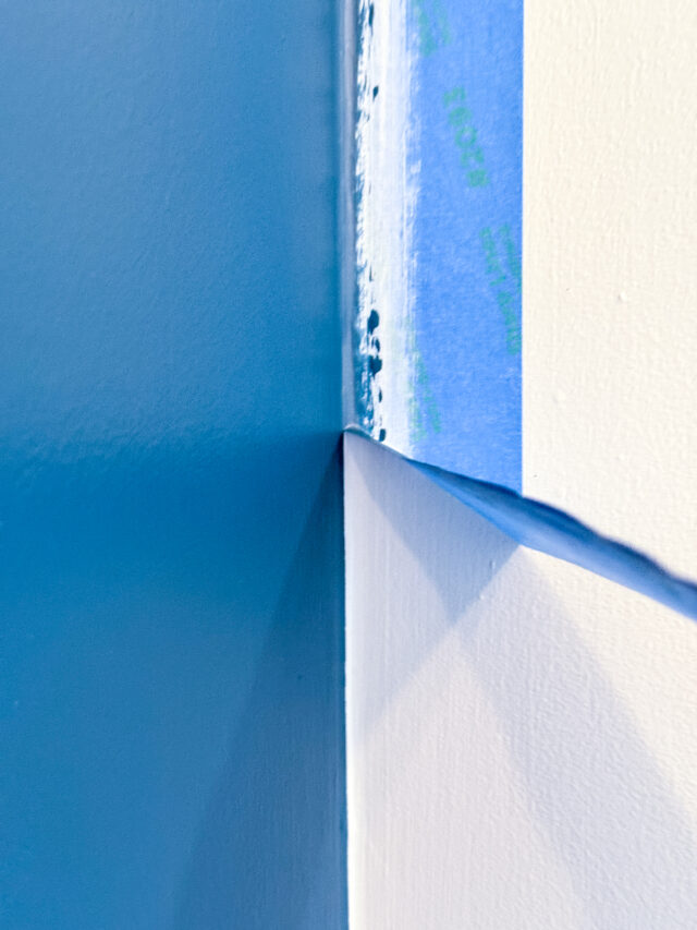 How to Paint Straight Lines [3 Different Methods] - The Handyman's Daughter