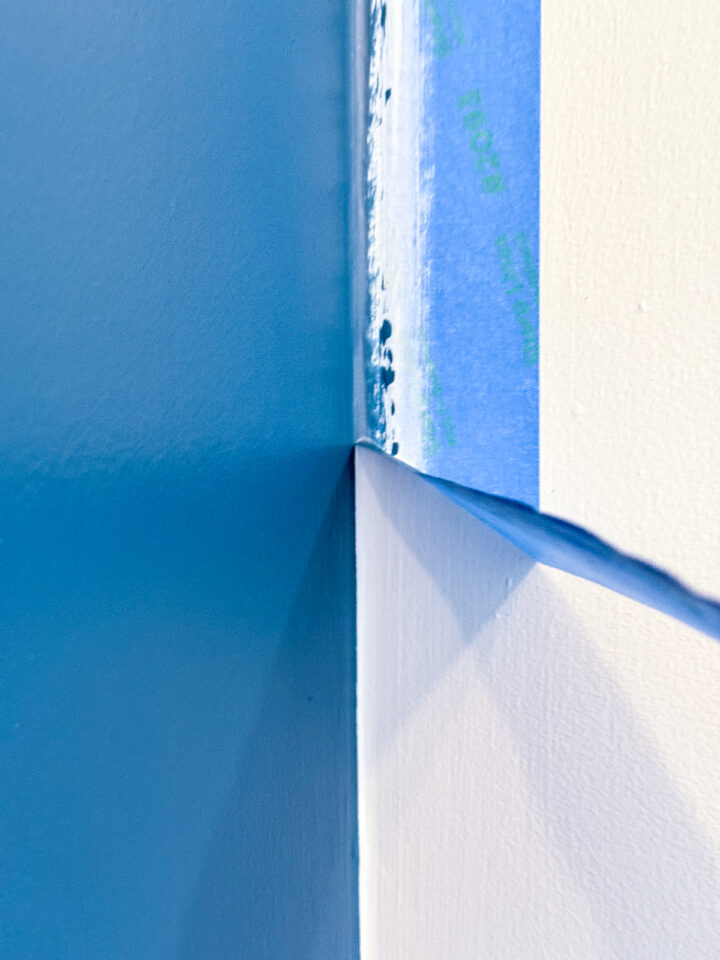How to Paint Straight Lines [3 Different Methods] - The Handyman's Daughter