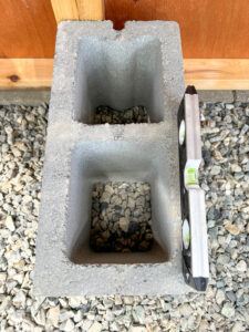 Super Easy DIY Cinder Block Shelves - The Handyman's Daughter