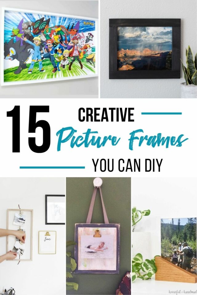 15 Easy DIY Picture Frame Ideas You Can Make in an Afternoon - The ...