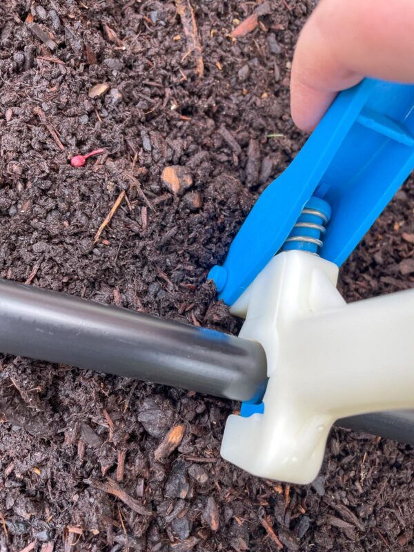 How to Install Drip Irrigation for Flower Beds - The Handyman's Daughter