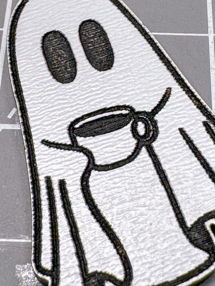 How to Paint Fill Laser Engraving - The Handyman's Daughter