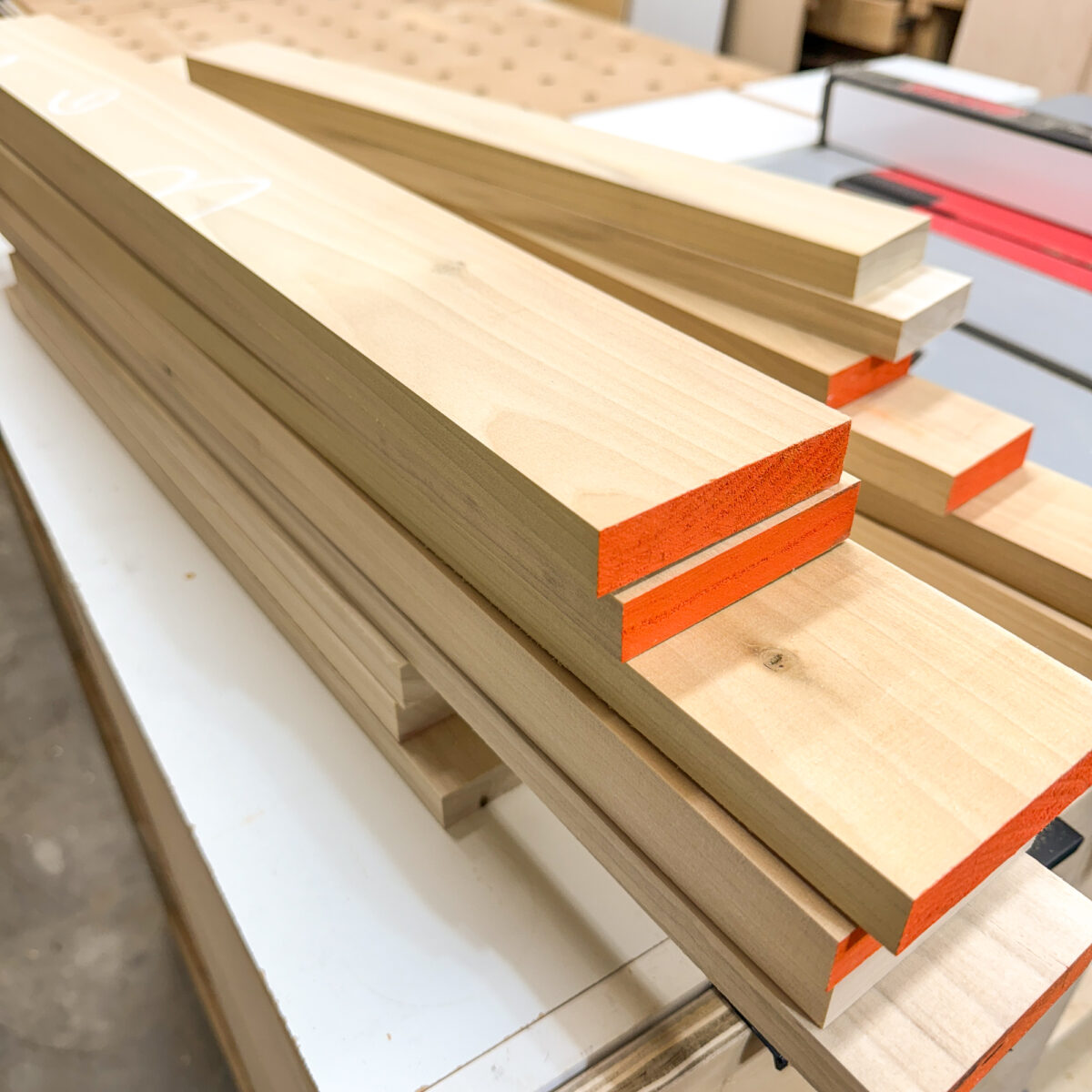 Easy DIY Hexagon Wall Shelves - The Handyman's Daughter