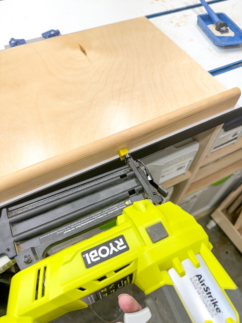 DIY Slanted Shoe Shelves for Closet - The Handyman's Daughter