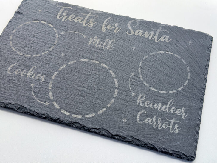 How to Laser Engrave Slate Coasters and Trays - The Handyman's Daughter