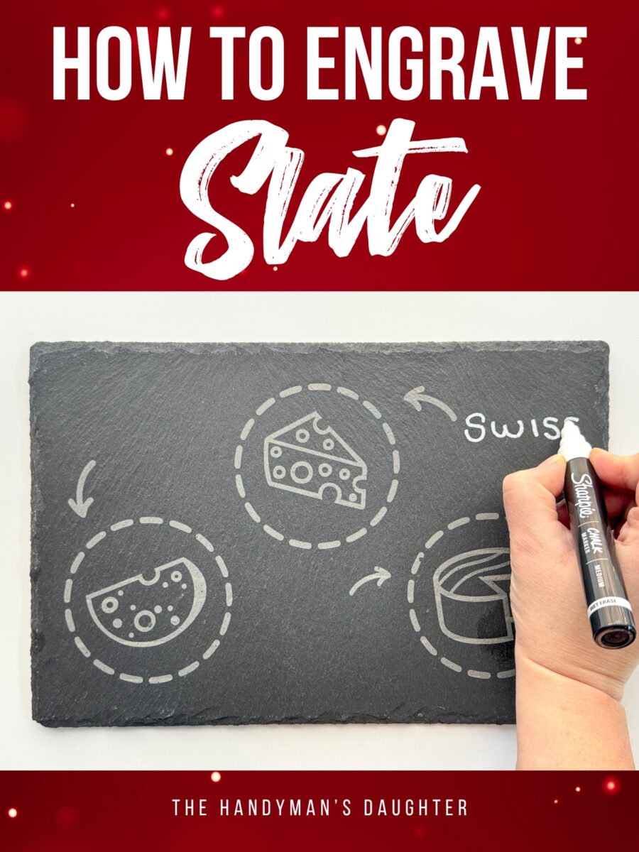 How to Laser Engrave Slate Coasters and Trays - The Handyman's Daughter