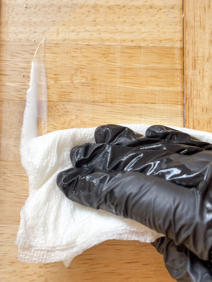 How to Remove Black Rust Stains on Wood - The Handyman's Daughter